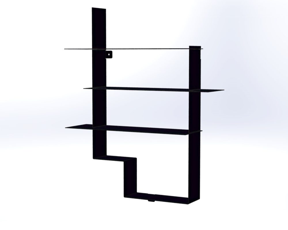 Etagère déformée 3D - JSY Metal design